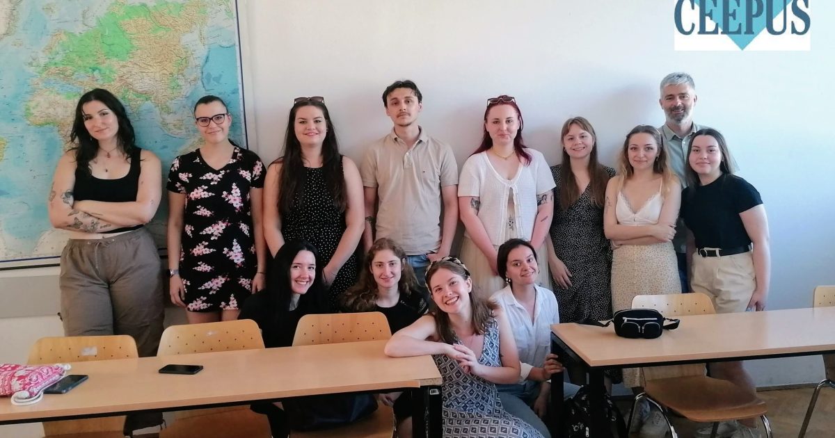 Ampeu | CEEPUS students at Croaticum Summer School of Croatian…
